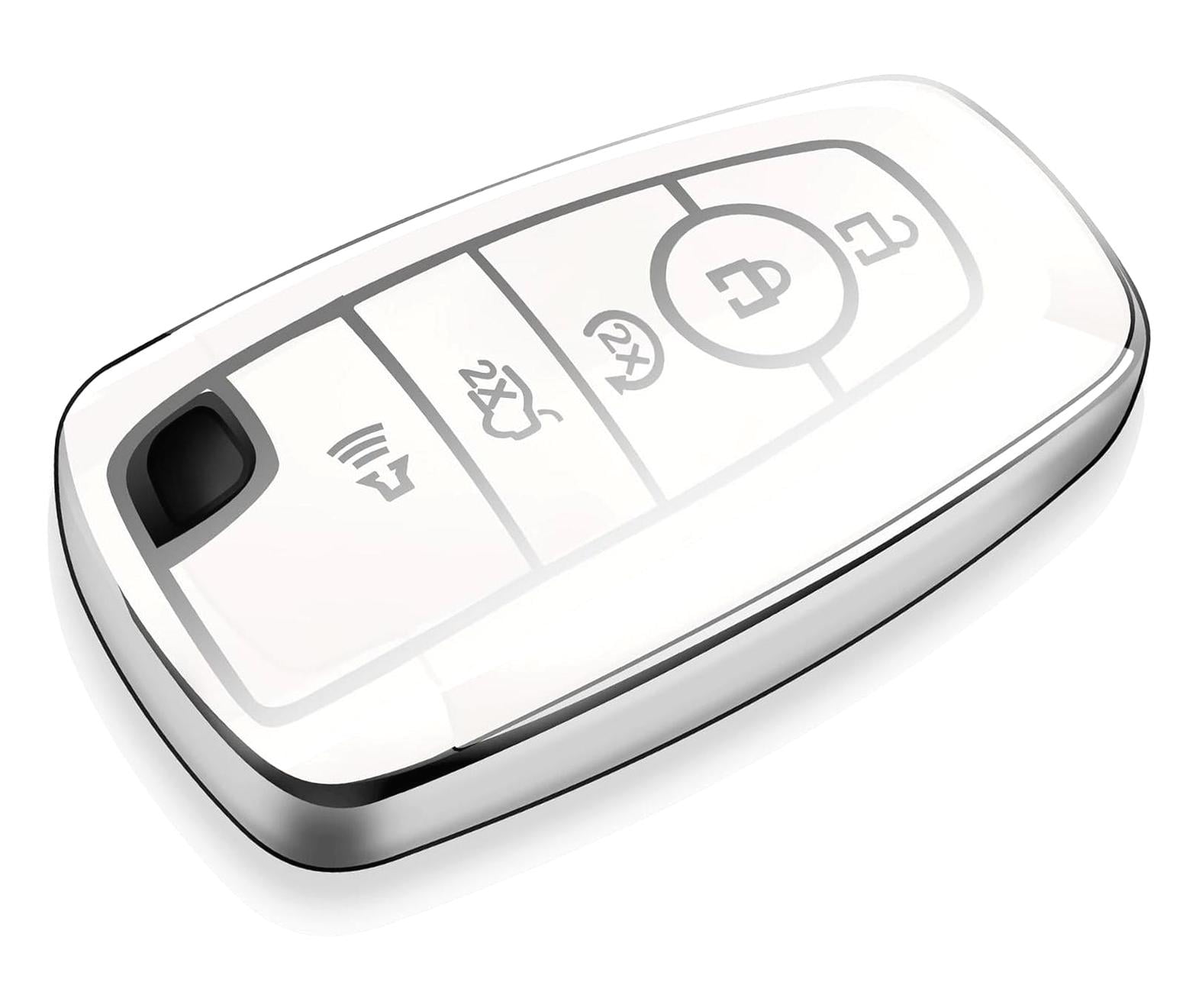 ANYWAY.GO Soft TPU Full Protection Key Fob Cover for Escape, F150, F250 ...