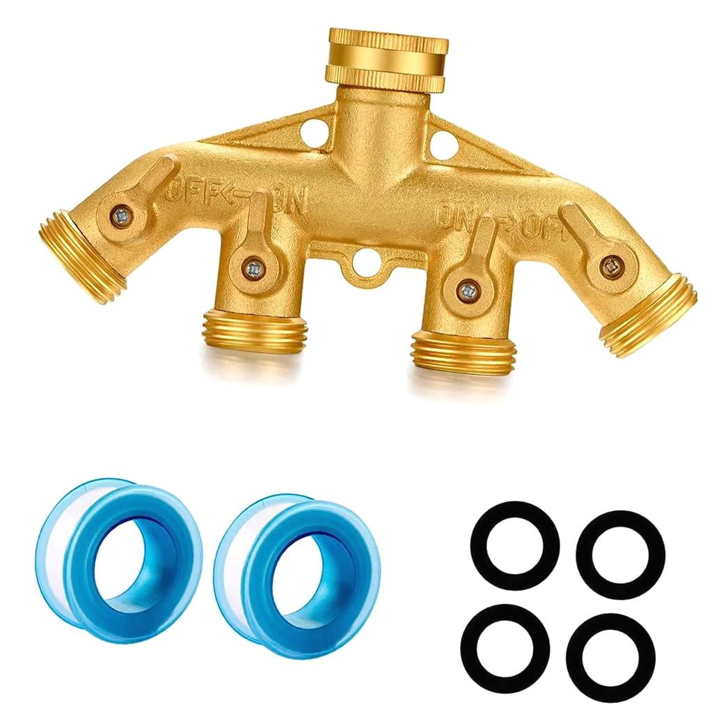 ANYWAY.GO Splitter Connector, Hose Bib Splitter, Adapter with ...