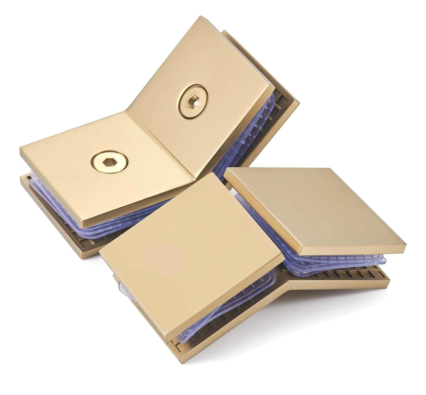 ANYWAY.GO Square Frameless Glass Clamp Connector for Shower Doors ...