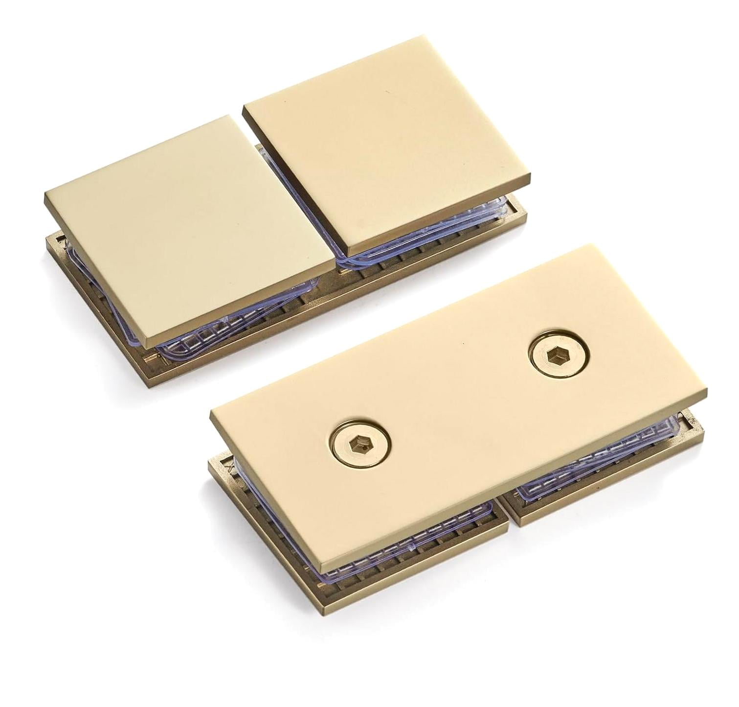 ANYWAY.GO Square Frameless Glass Clamp Connector for Shower Doors ...