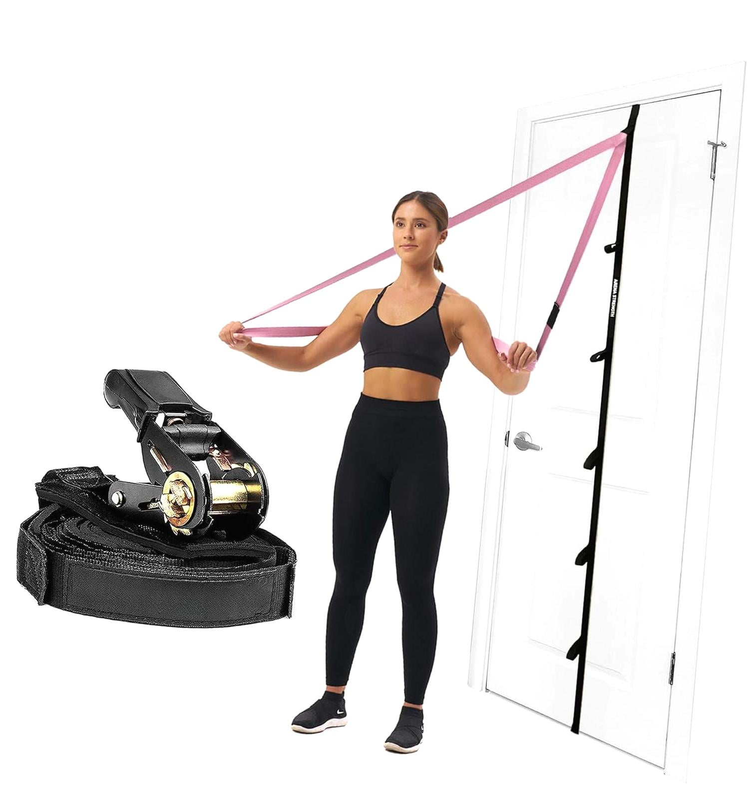 ANYWAY.GO Strength Multi Loop Door Strap for Resistance Bands - Fits Up ...