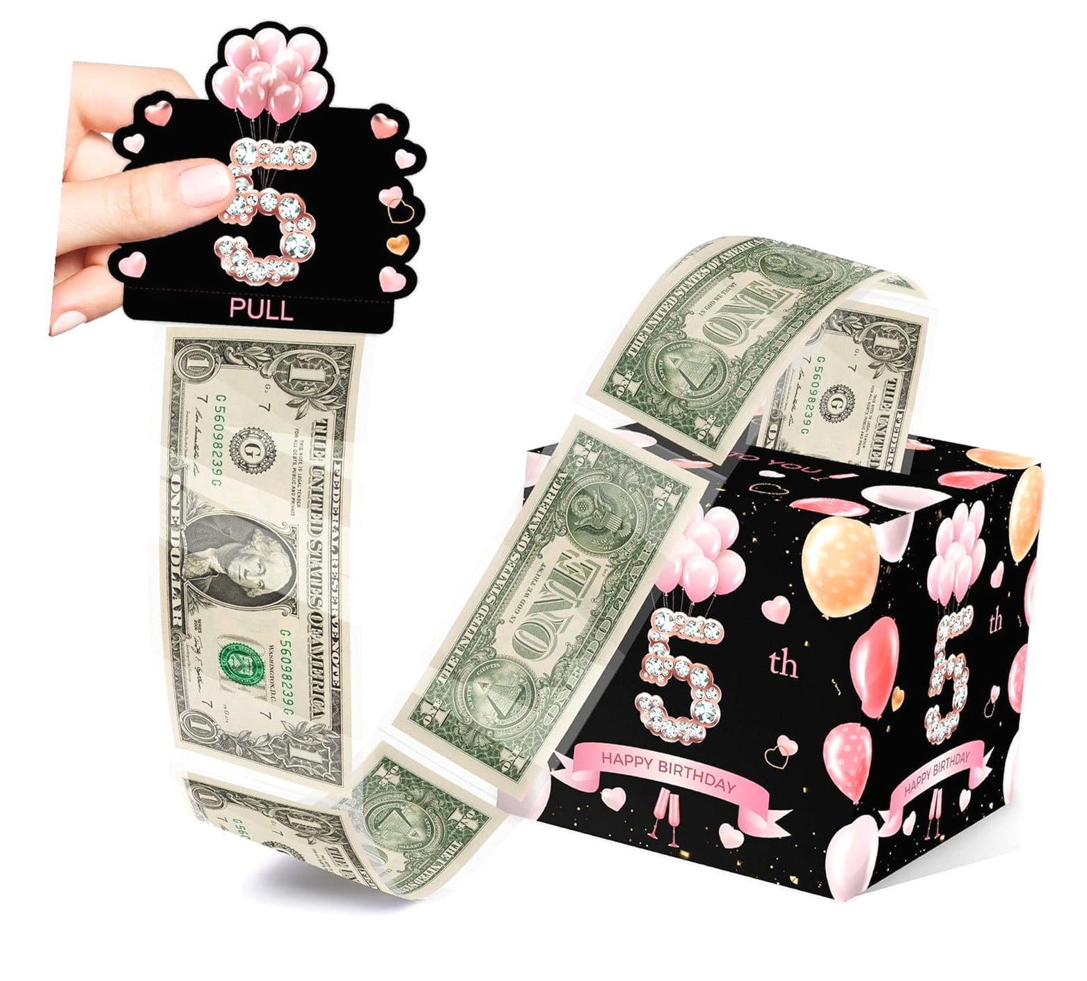 ANYWAY.GO Surprise Box for 5th Birthday Parties Boxes with 35PCS Bags ...