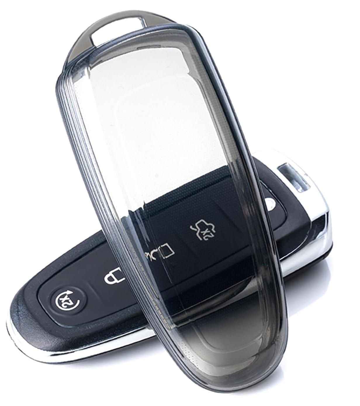 ANYWAY.GO TPU 5-Button Key Fob Cover for Edge Focus Taurus MKS MKT MKX ...