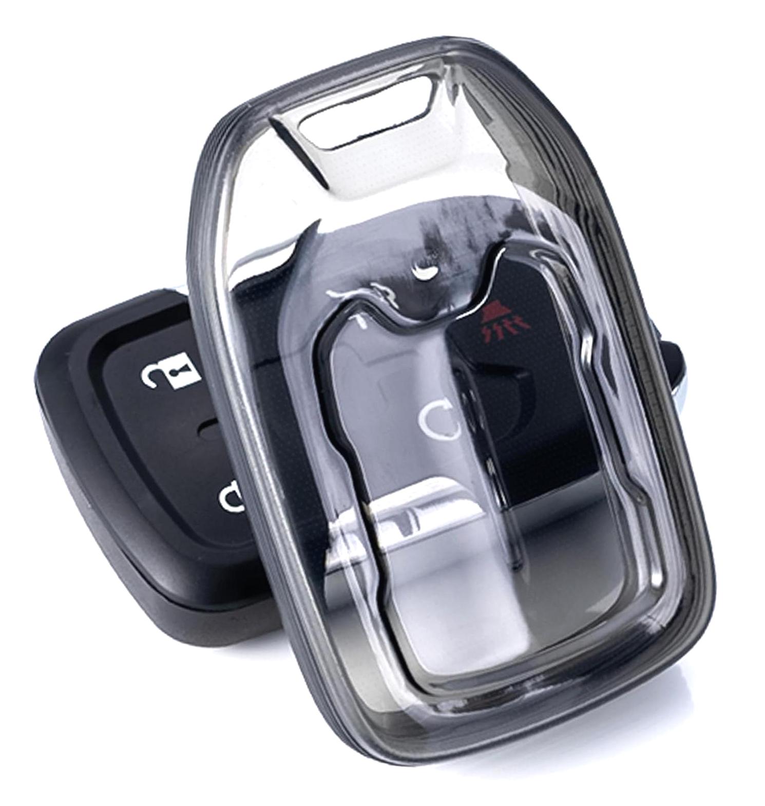 ANYWAY.GO TPU Car Key Fob Case for 2019-2022 Silverado 1500 2500HD ...