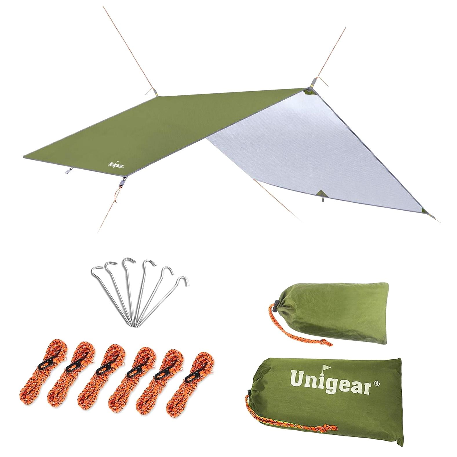 ANYWAY.GO Tarp Fly Tarp Tent Cover Foldable for Camping and Against ...