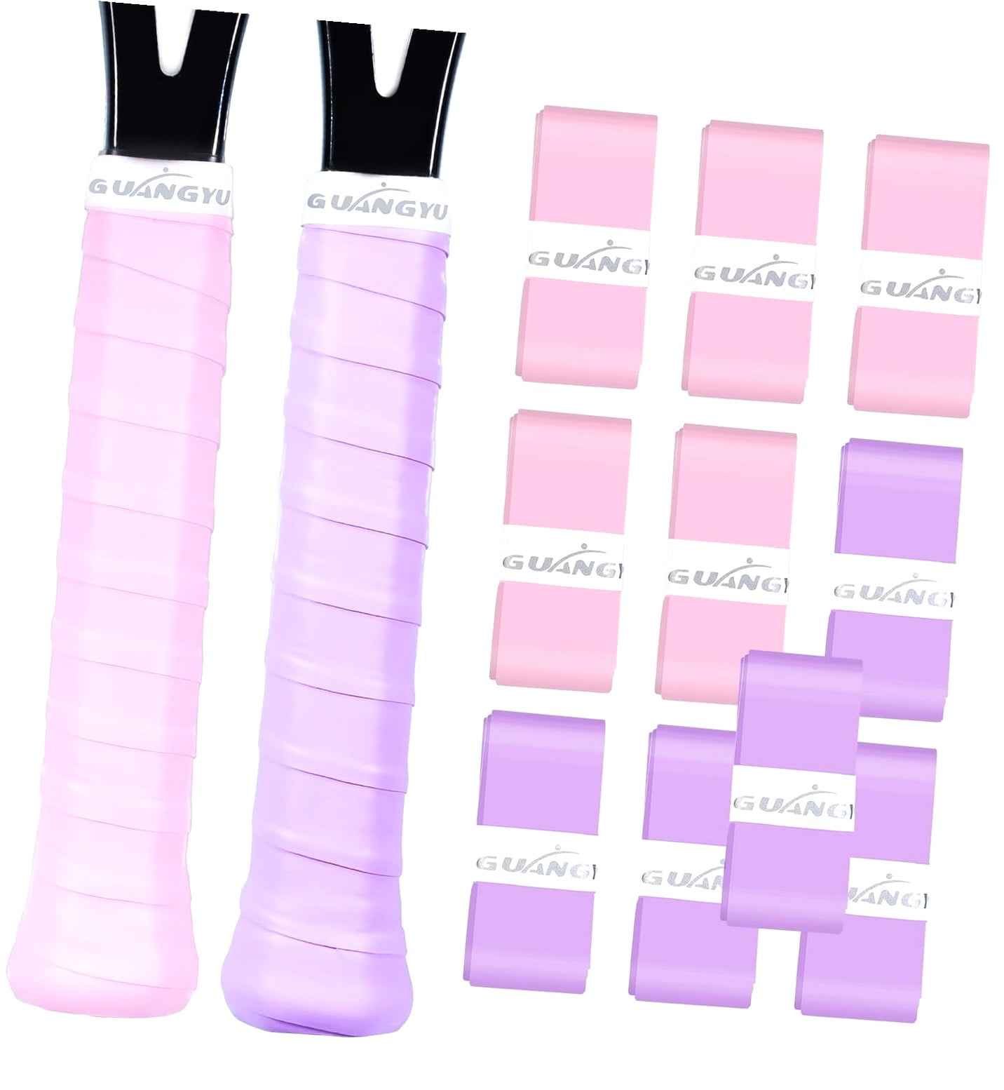 ANYWAY.GO Tennis Racket Tacky Overgrip Moisture-Absorbing Wrap for ...