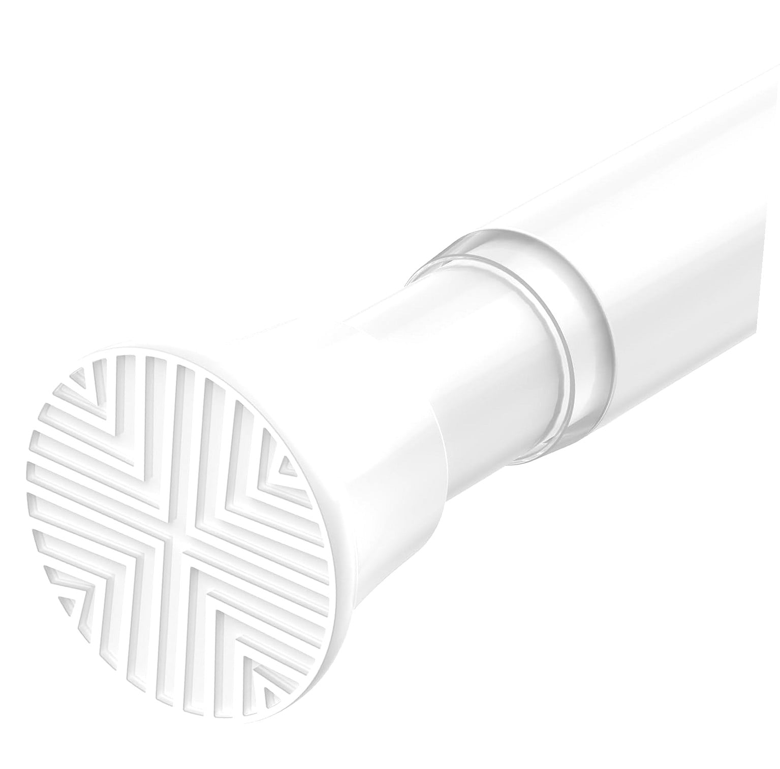 ANYWAY.GO Tension Curtain Rods for 30-77 Inches, White No-Drill Rust ...