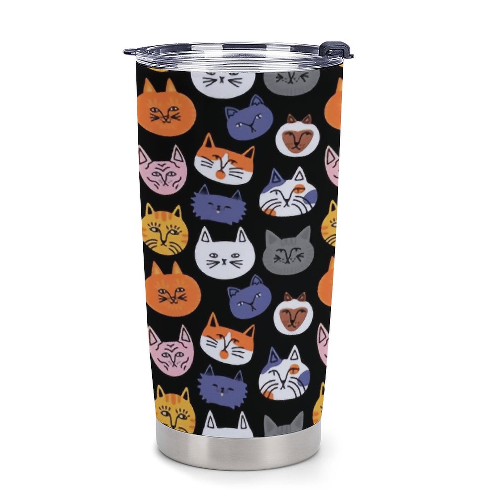ANYWAY.GO Thermal Insulation Coffee Travel Mug with Lid Spill Proof ...