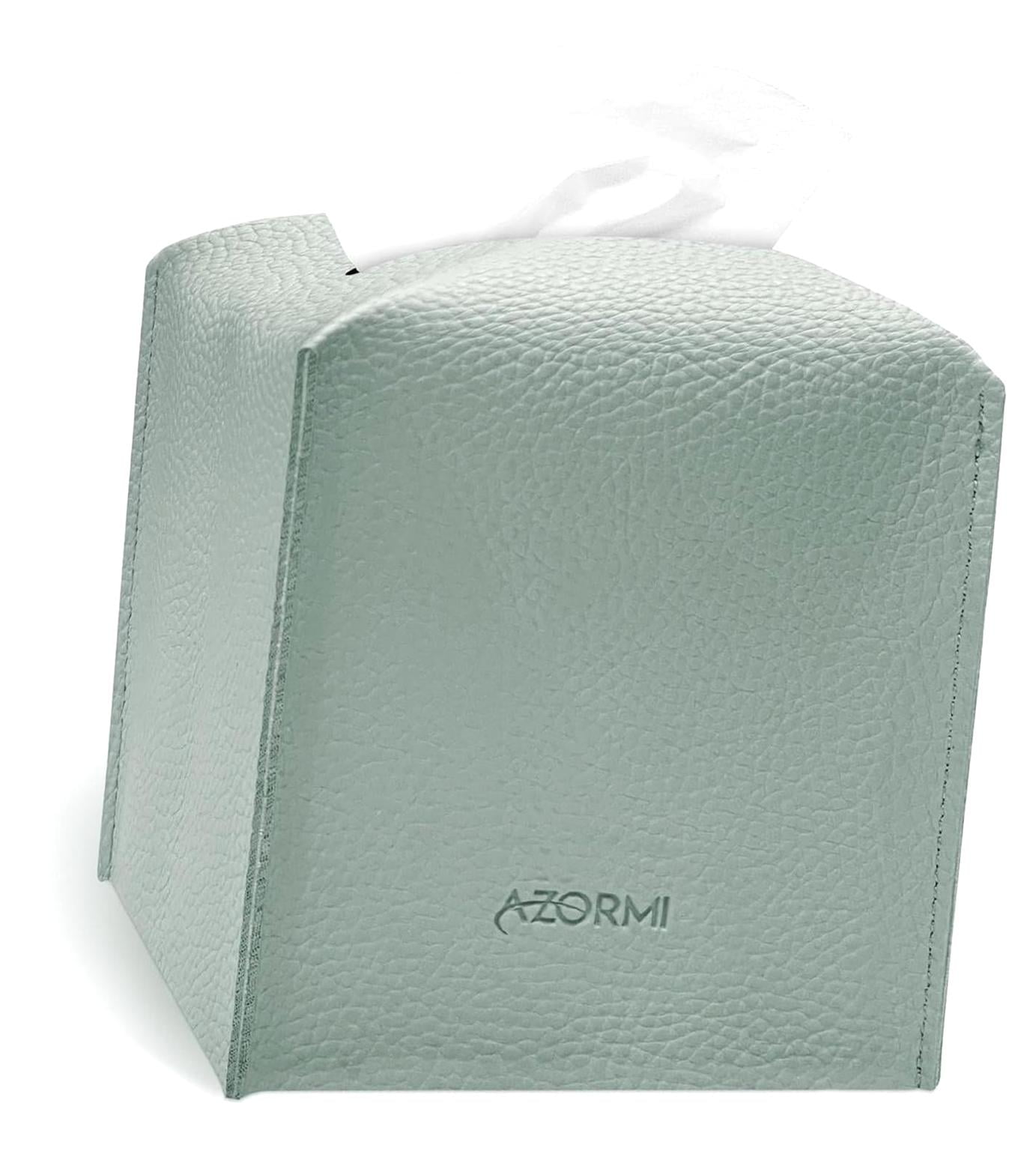 ANYWAY.GO Tissue Box Cover Holder, PU Tissue Box Cover Square with ...