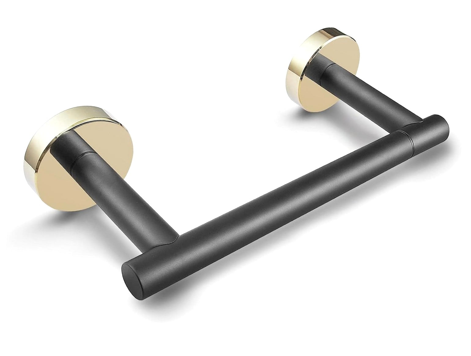 ANYWAY.GO Toilet Paper Holder Matte and , Metal Bathroom Rotating Paper ...