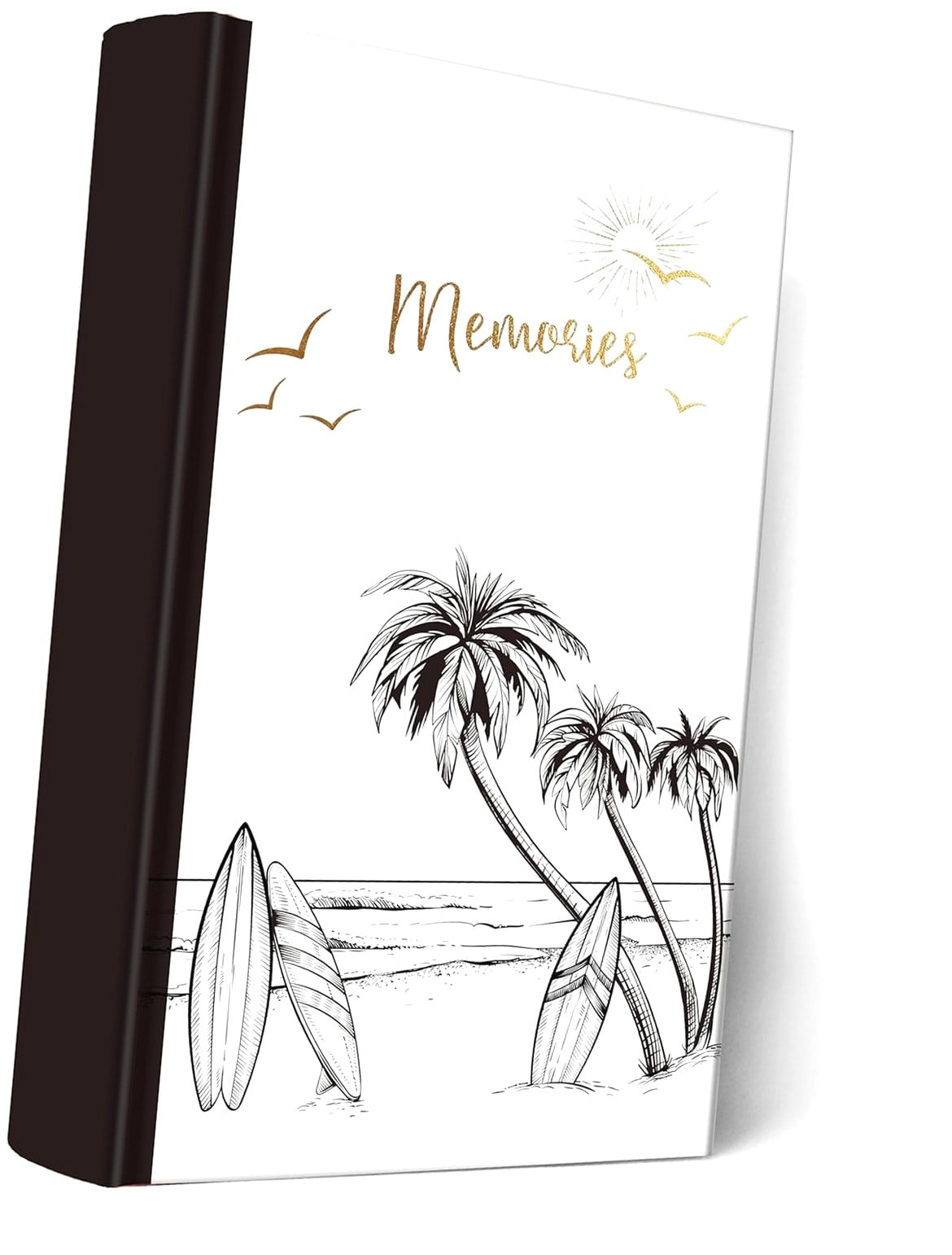 ANYWAY.GO Travel Photo Album 4x6 300 Photos Pictures Per Page, Memo ...
