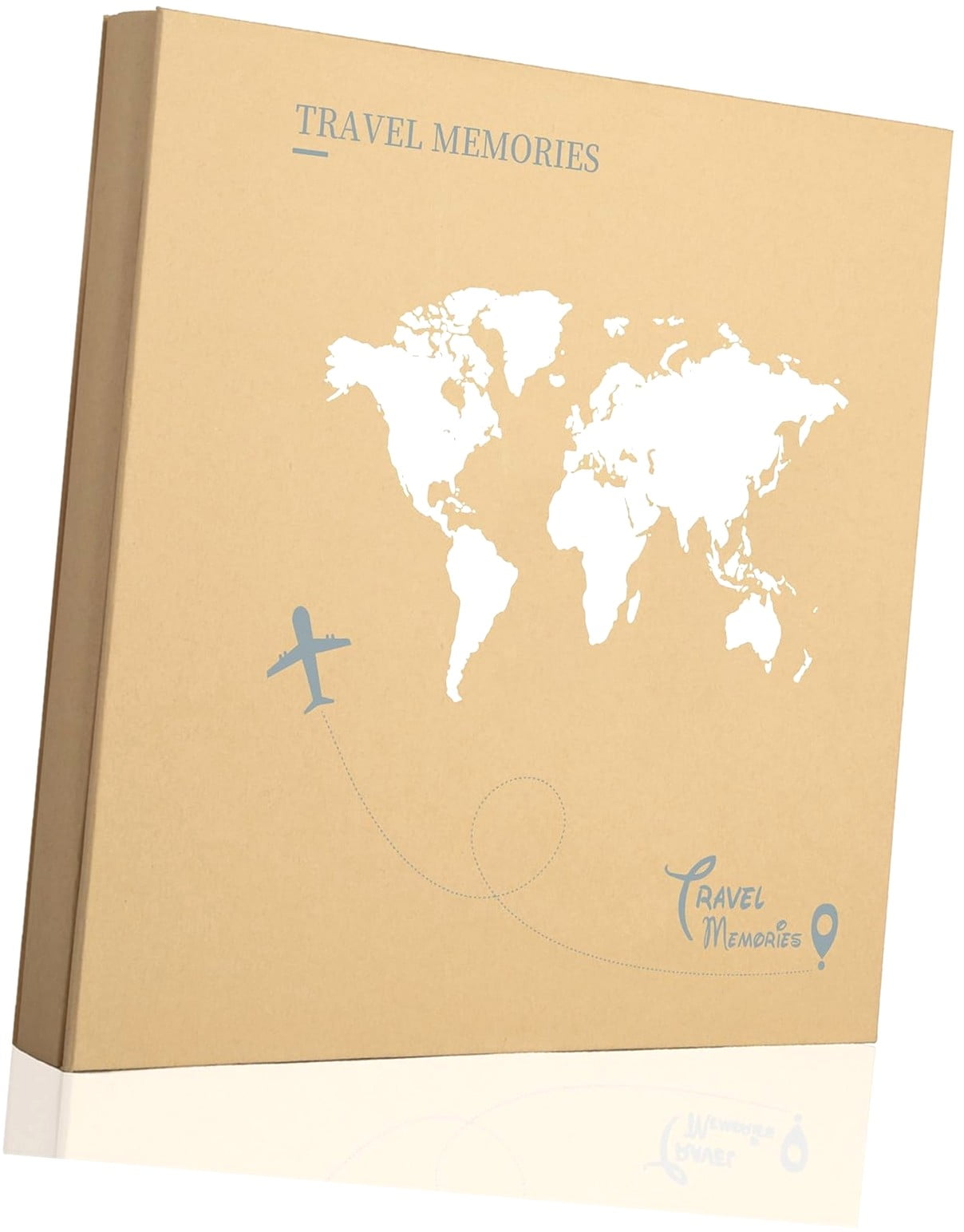 ANYWAY.GO Travel Photo Album 4x6 Photos 5 Pictures Per Page, Pockets ...