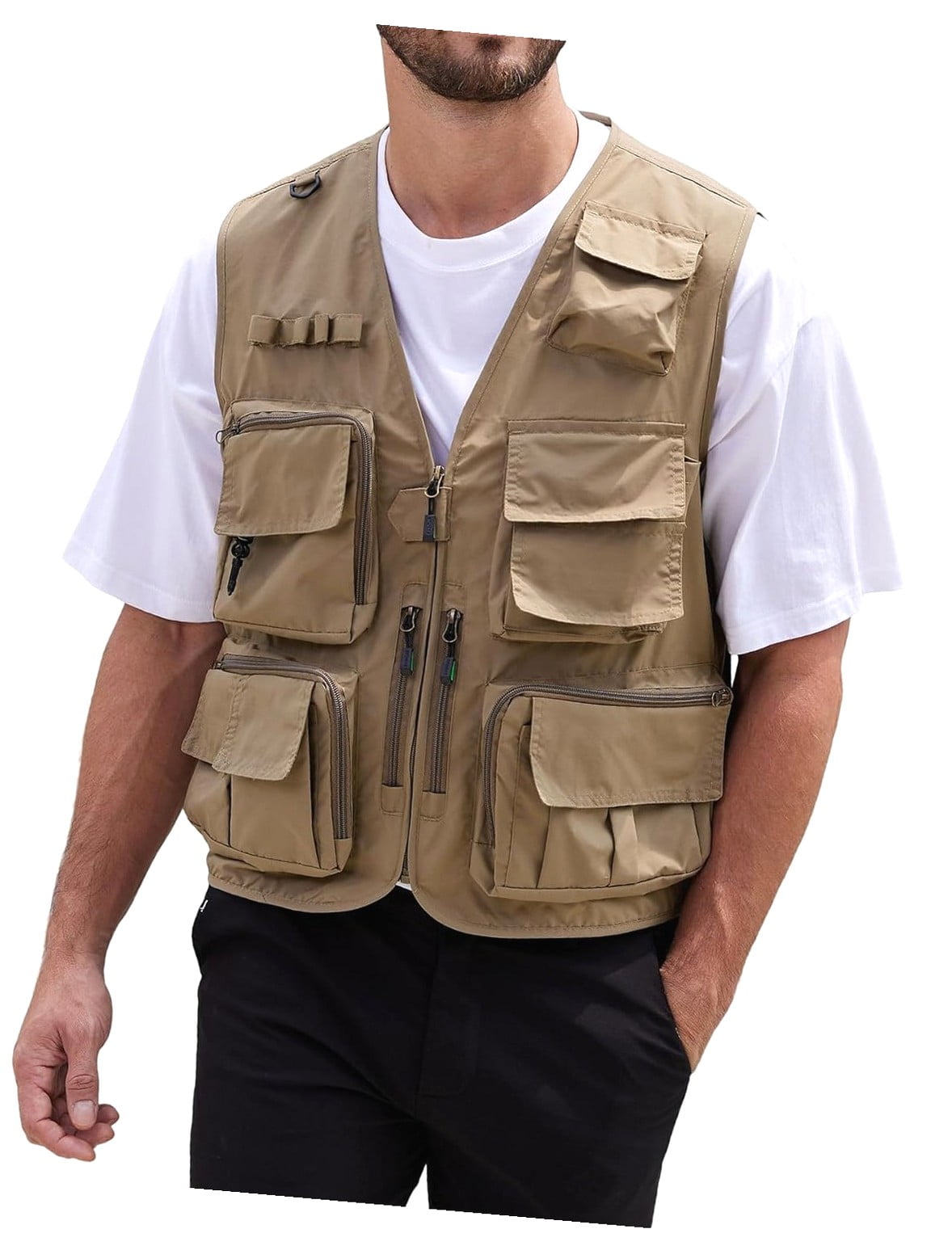 ANYWAY.GO ' Utility Vest Travel Vest Work Vests with Multiple Pockets ...