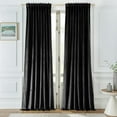 ANYWAY.GO Velvet Curtains Light Velvet Drapes Insulated Privacy Assured ...