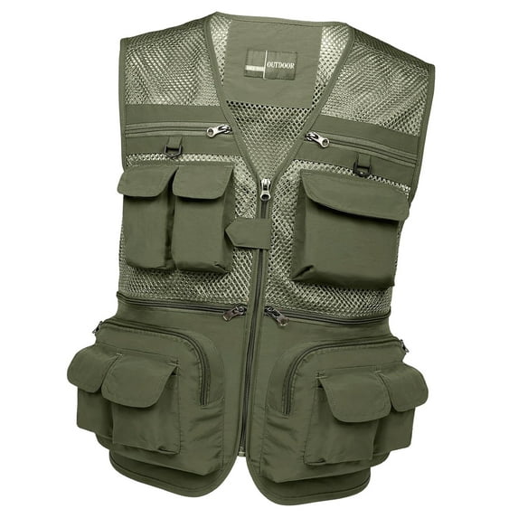 ANYWAY.GO ' Vest Utility Travel Photo Vest Featuring 16 Pockets ...