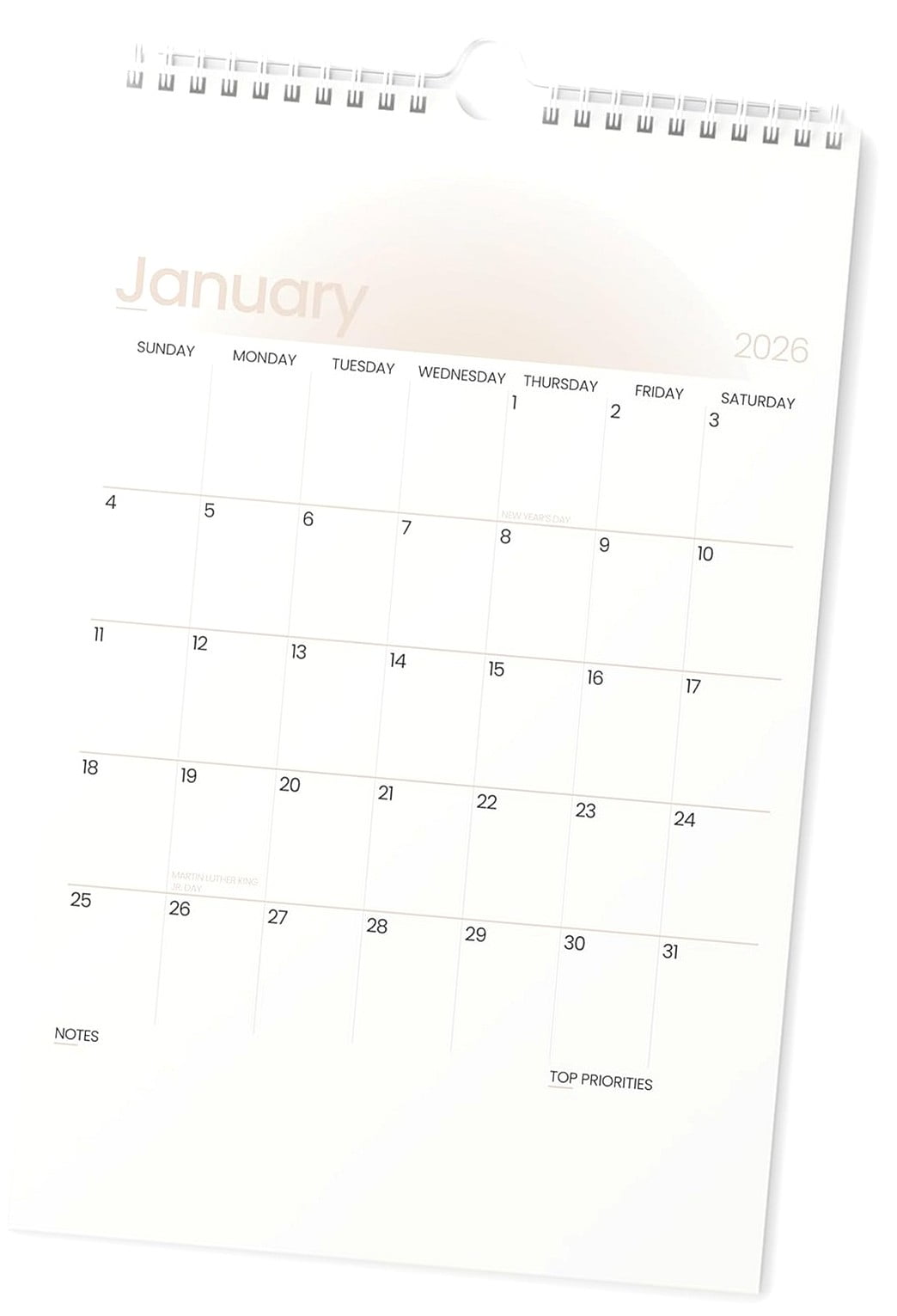 ANYWAY.GO Wall Calendar 2026 Vertical January 2026 to June 2027 Your ...