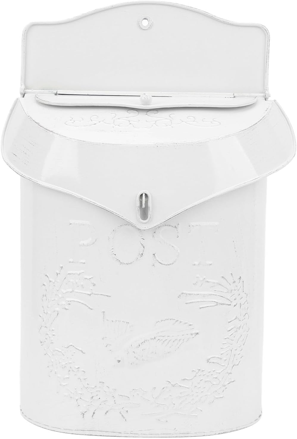 ANYWAY.GO Wall Mount Mailbox, 40 24cm / 15.75 9.45In Letter Box, Metal ...