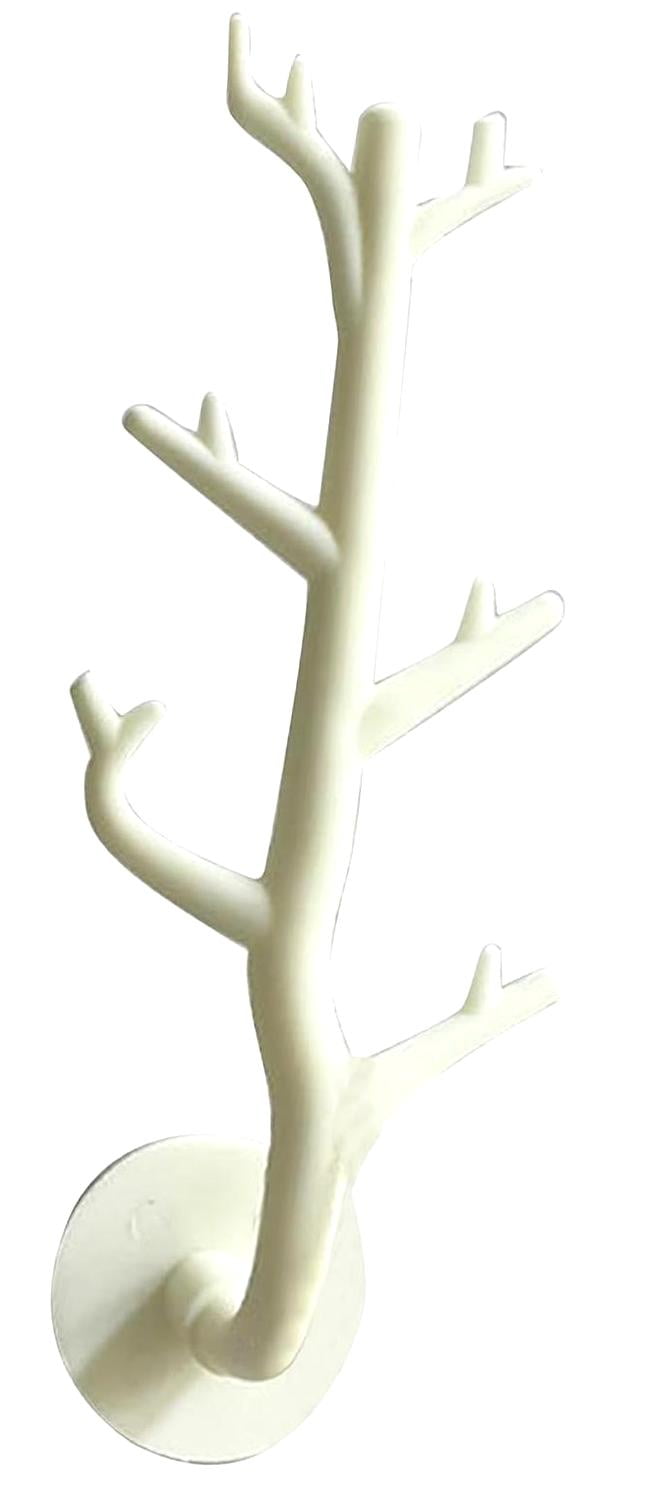 ANYWAY.GO Wall-Mounted Tree Branch Wall Hook, Vertical Coats Rack ...