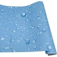 ANYWAY.GO Water Drops Liner Blue Drawer Cover Paper Self-Adhesive ...