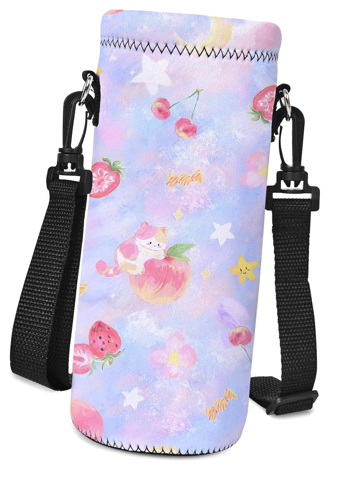 ANYWAY.GO Water Sling Bag Sleeve, Insulated Case Holder Pouch Cover 500ML/17oz with Shoulder ...