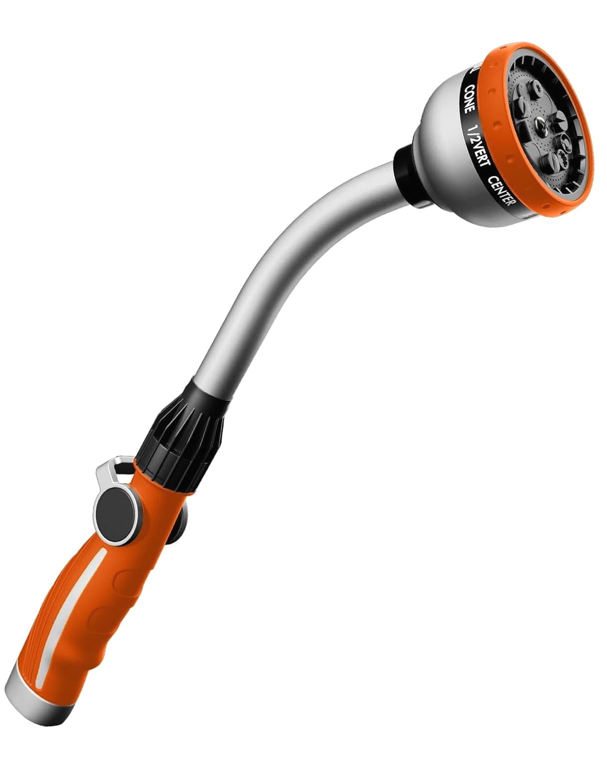 ANYWAY.GO Watering Wand, Metal Wand with 10 Nozzles, 15-Inch Long Hose ...