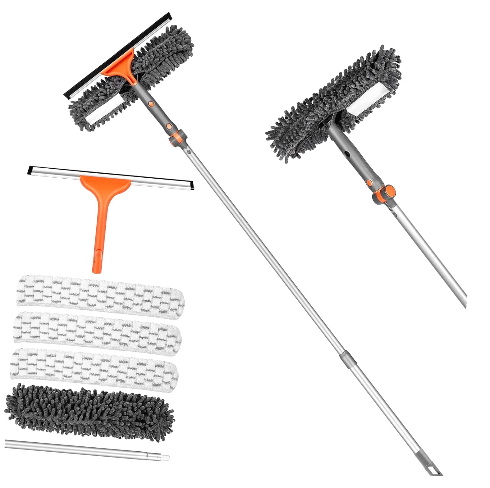 ANYWAY.GO Window Squeegee Cleaner Set 2-in-1 Window Cleaning with ...