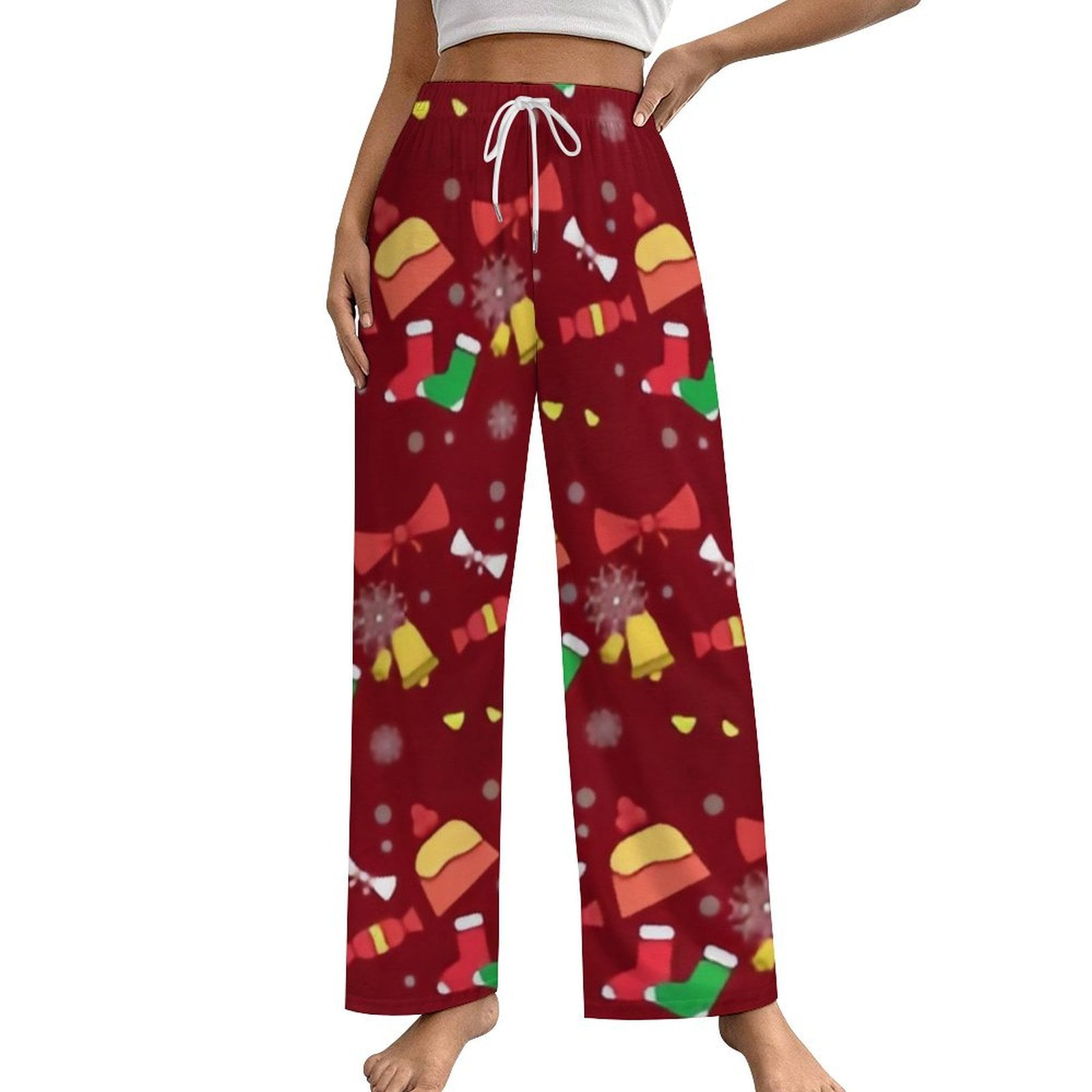 ANYWAY.GO Women’s Ultra-Soft Comfy Pajama Lounge Pants Draw Pattern ...
