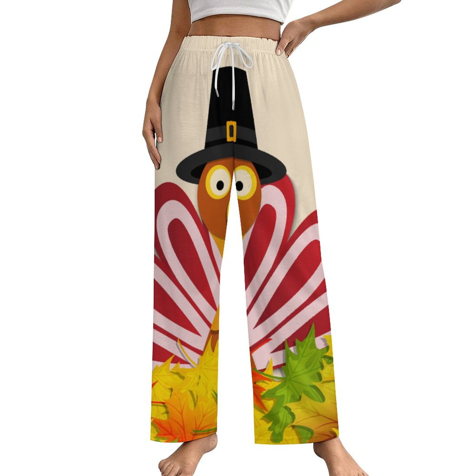 ANYWAY.GO Women’s Ultra-Soft Comfy Pajama Lounge Pants Happy ...