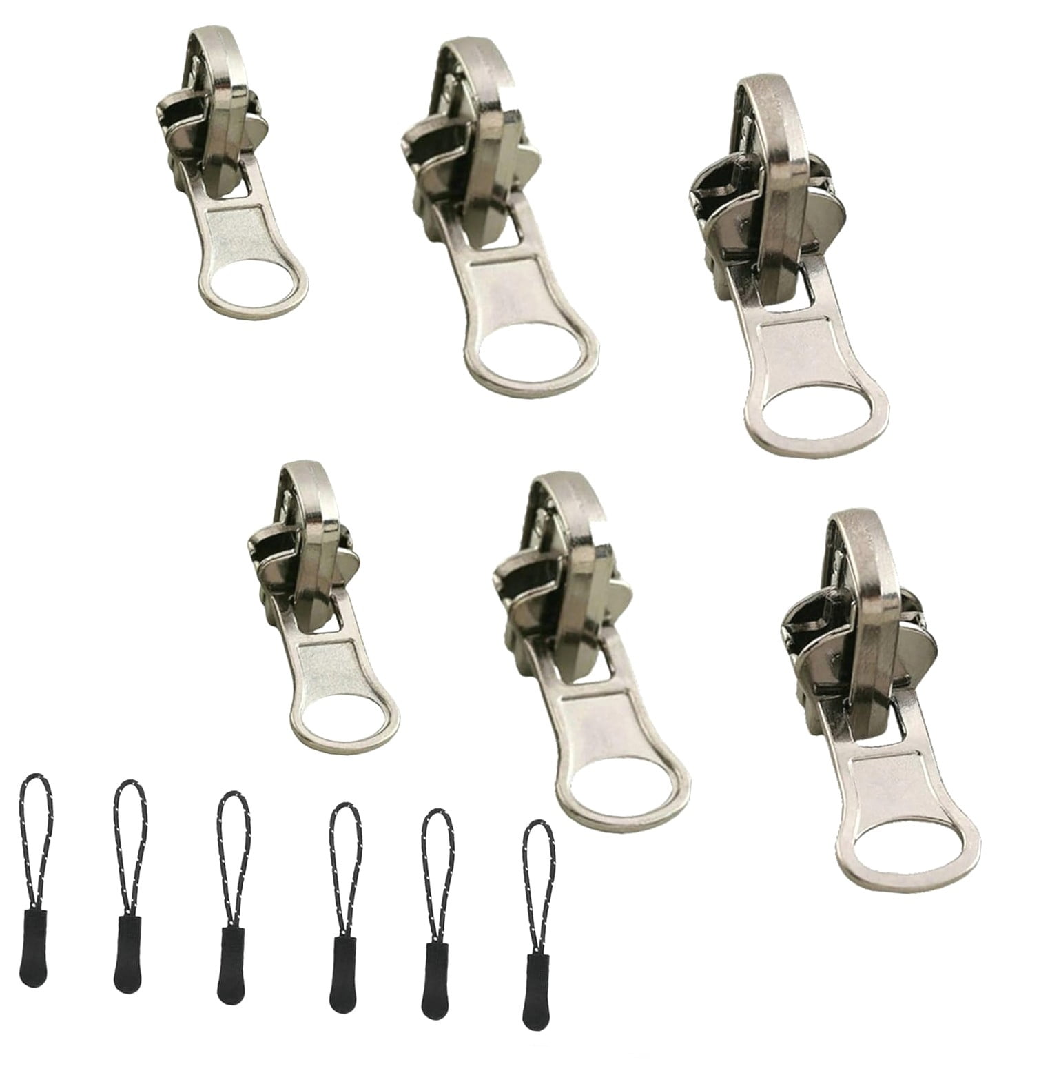 ANYWAY.GO Zipper 3-Size Double-Sided Zippers Slider with for Jackets ...