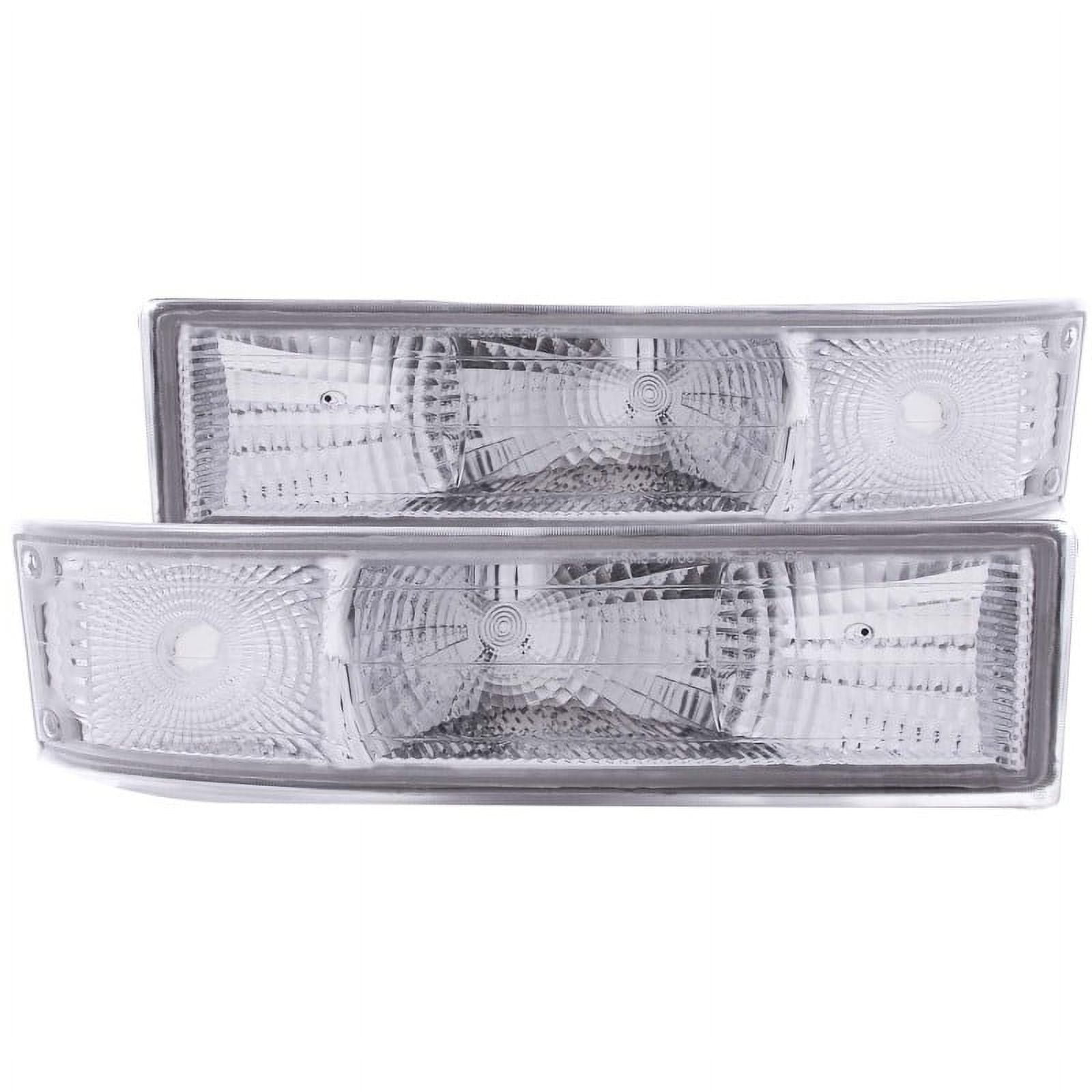 ANZO 1995-2005 Chevrolet Astro Van Euro Parking Lights Chrome - Walmart.com
