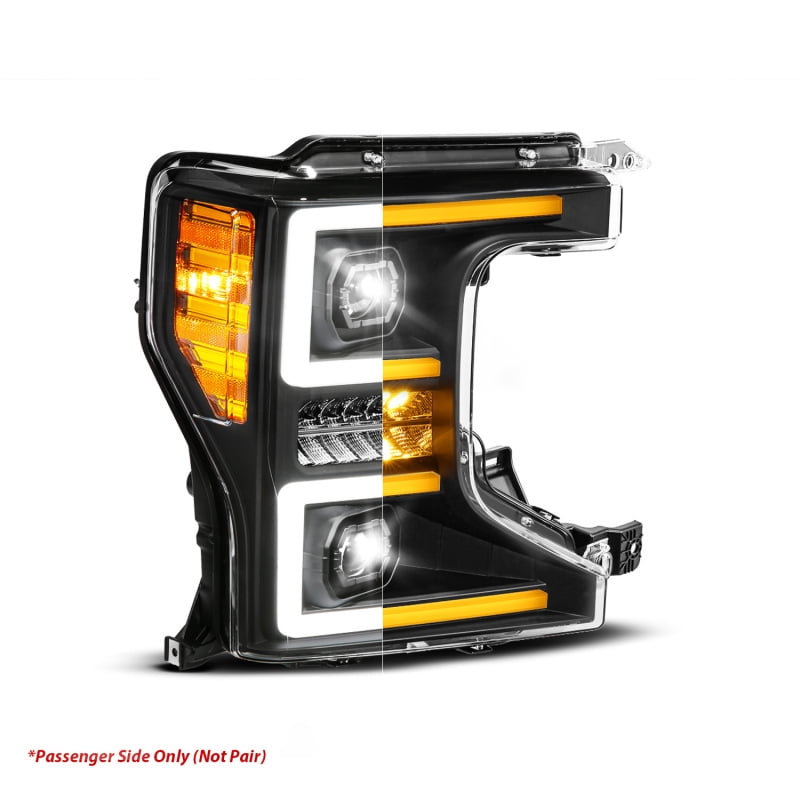 ANZO 20-22 Ford Super Duty (Halogen) Z-Series Full LED Proj Headlights ...