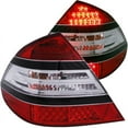 ANZO 2003-2006 Mercedes Benz E Class W211 LED Taillights Red/Clear ...