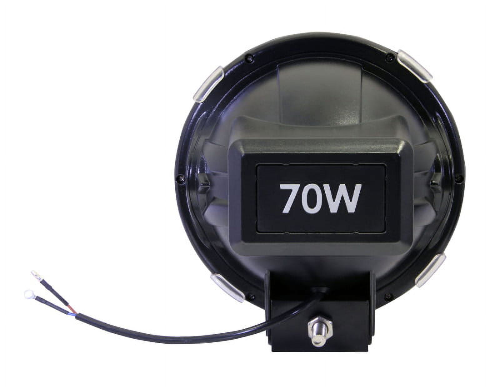 ANZO Hid Off Road Light Universal 70 Watt 7in HID Off Road Fog Light w ...