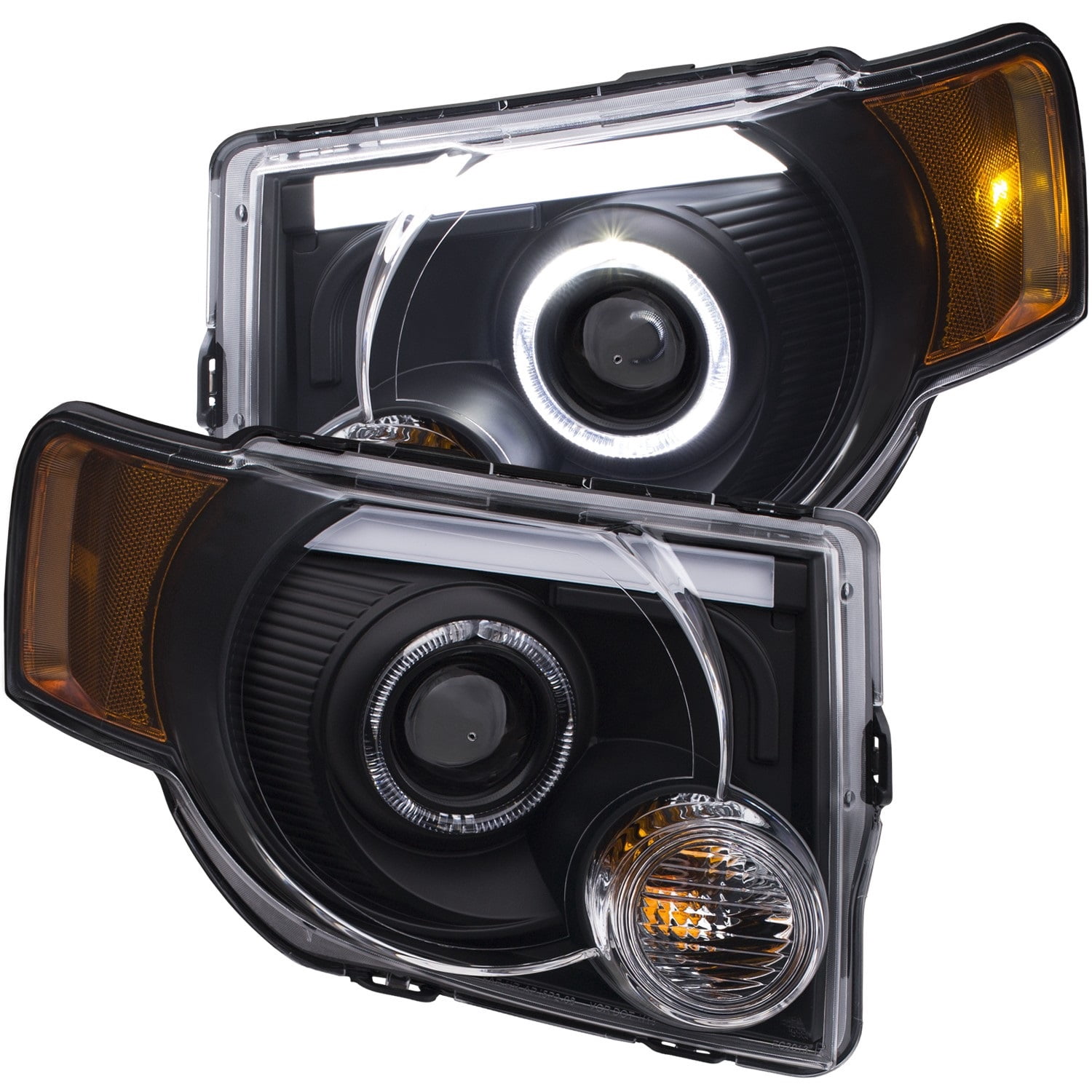 ANZO USA 111355 Projector Headlight Set Fits select: 2008-2012 FORD ...