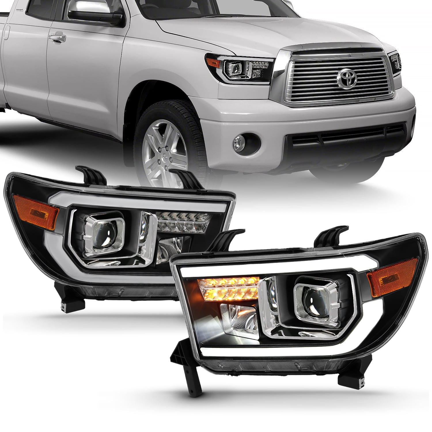 ANZO USA 111447 Projector Headlight - Walmart.com