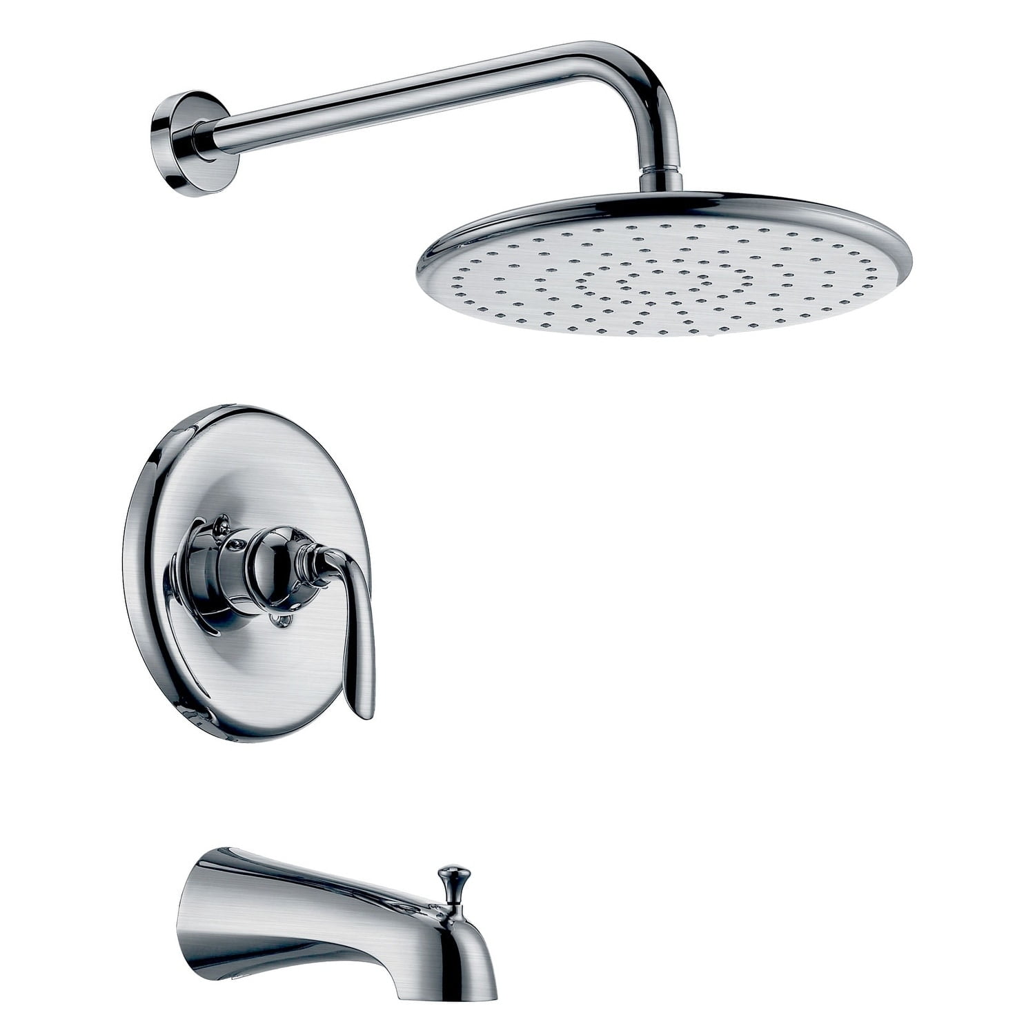 ANZZI Meno Series Single-Handle 1-Spray Tub and Shower Faucet in ...