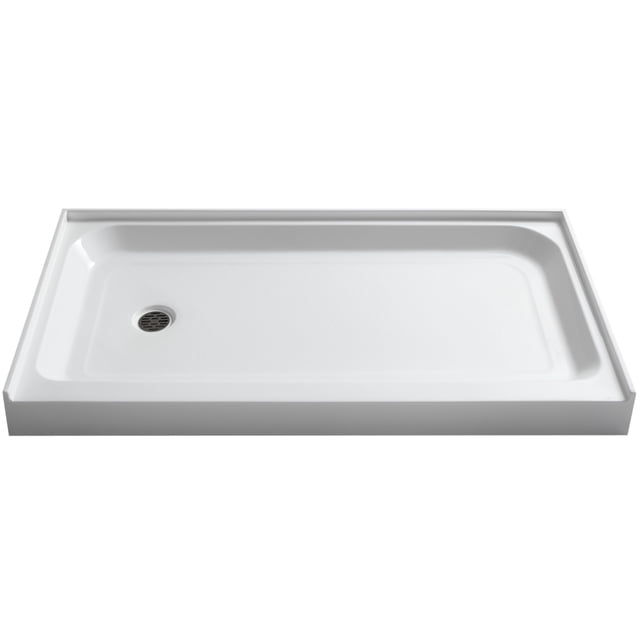 Anzzi SB-AZ03LD Tier 32" X 60" Single Threshold Shower Base - White ...