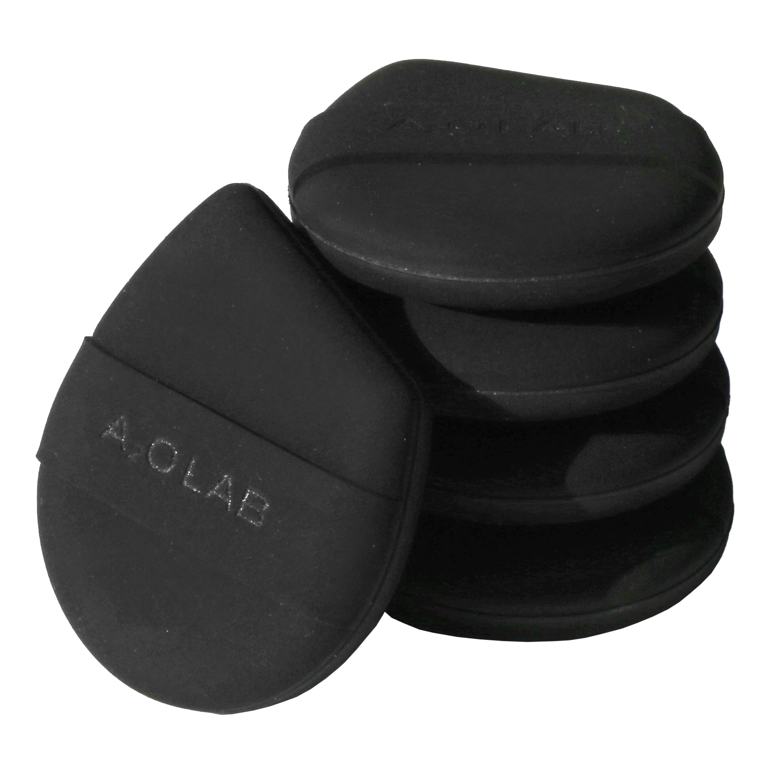AOA Studio Silky Silicone Makeup Sponge Set, Reusable Cosmetic ...