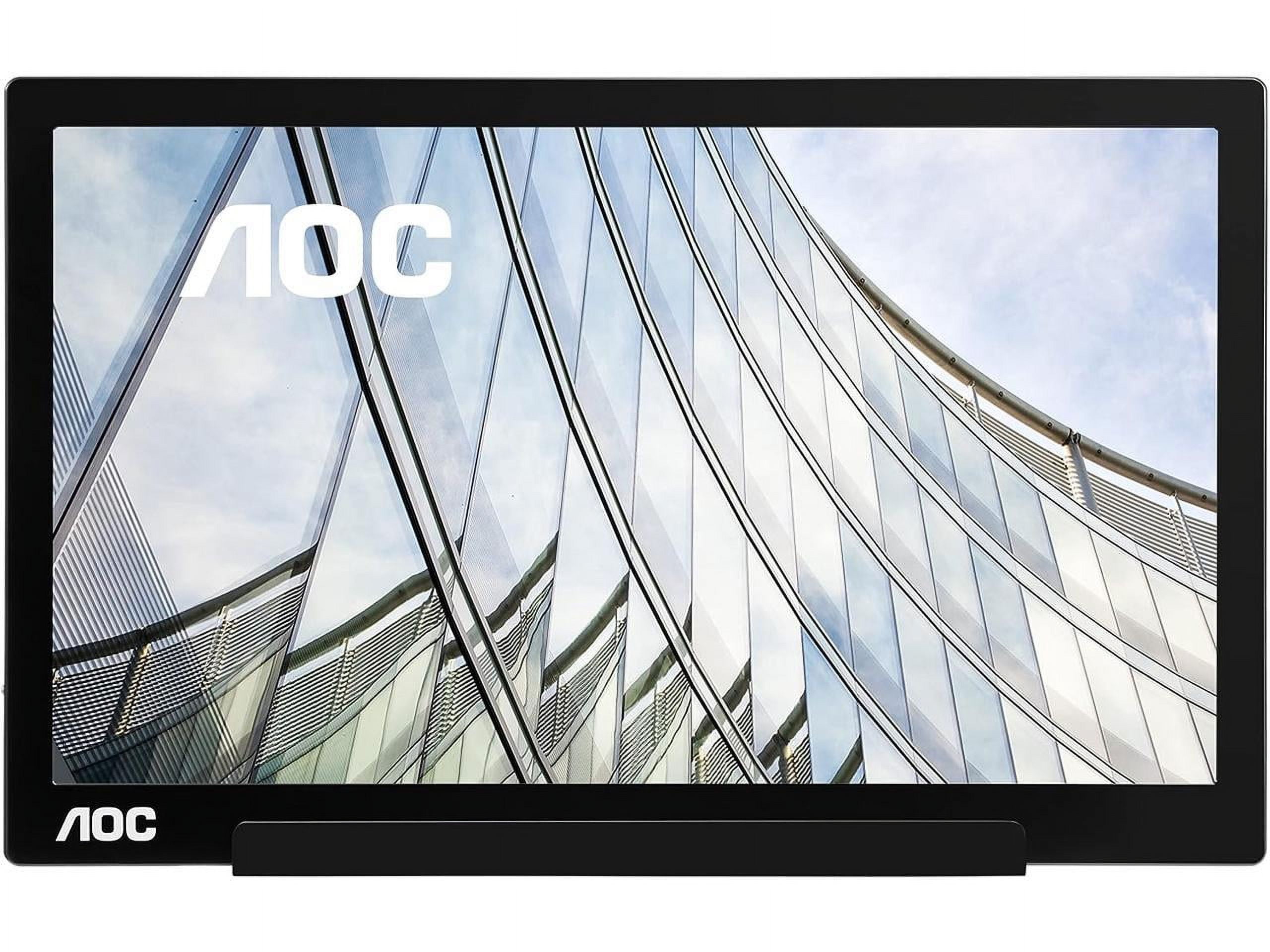 "AOC 16"" External FHD 1920x1080 IPS Panel, Thin, Glossy, USB Type-C ...