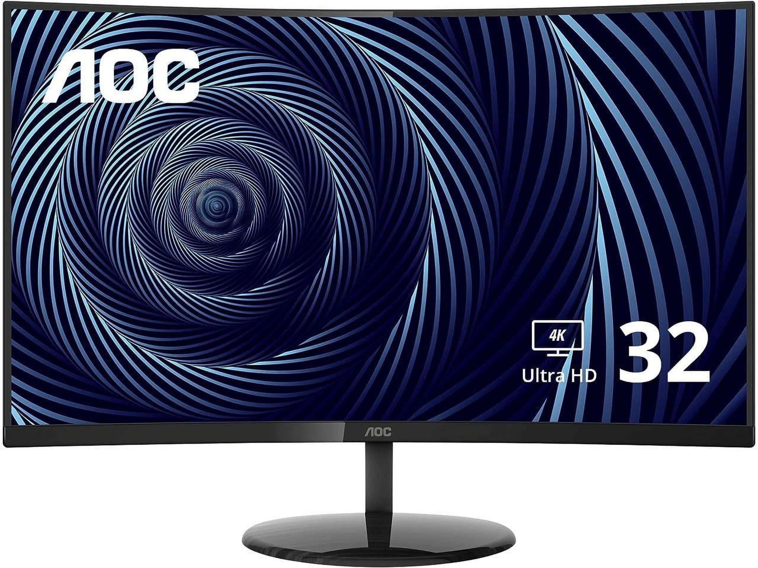 AOC 32" (31.5" Viewable) 60 Hz VA UHD Monitor 4 ms 3840 x 2160 (4K ...
