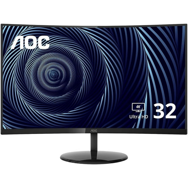 AOC 32" (31.5" Viewable) 60 Hz VA UHD Monitor 4 ms 3840 x 2160 (4K ...