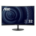 AOC CU32V3 32" Super-Curved 4K UHD monitor, 1500R Curved VA, 4ms, 121% ...