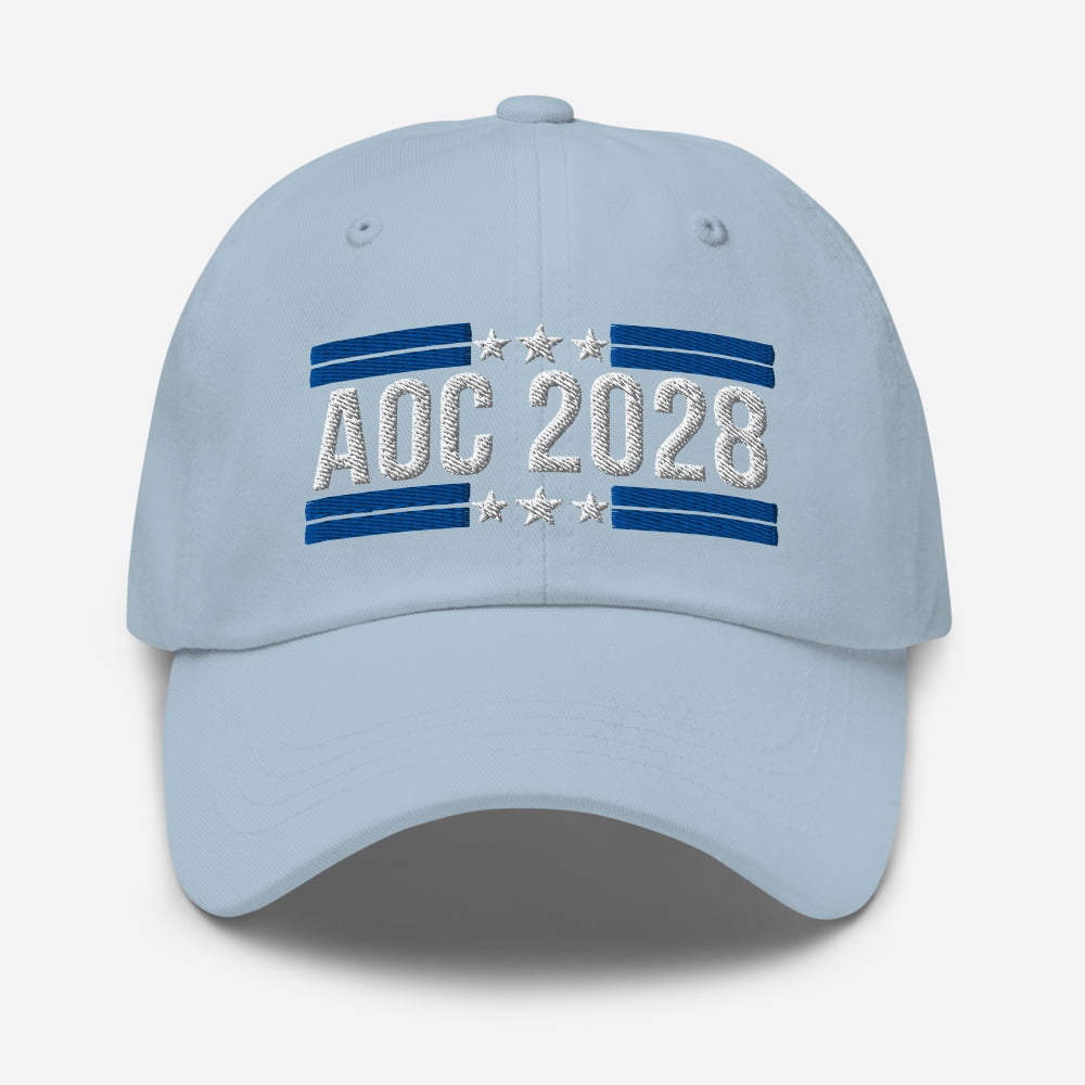 AOC Hat Embroidered Dad Cap Cool AOC Dad Hat AOC 2028 Embroidered Hat ...