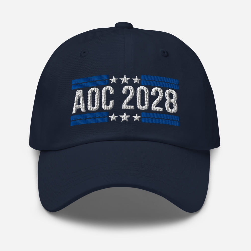 AOC Hat Embroidered Dad Cap Cool AOC Dad Hat AOC 2028 Embroidered Hat ...