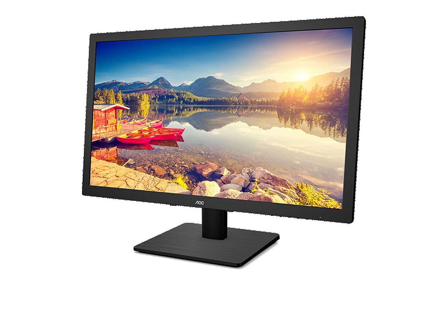 AOC Monitor 24" Class Full HD 1920x1080 1ms VGA HDMI DisplayPort ...