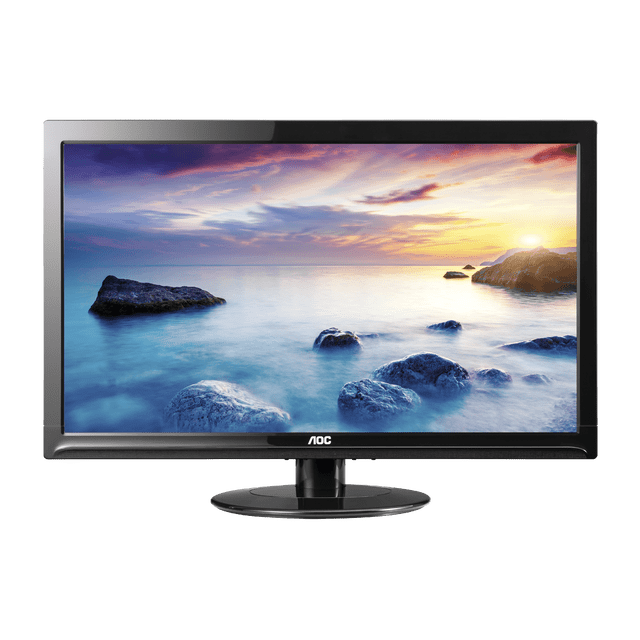 AOC Monitor 24" Class Full HD 1920x1080 VGA DVI-D E2425SWD - Walmart ...