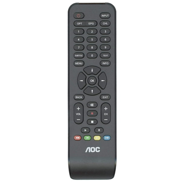 AOC RC2463958/01 TV Remote Control - Walmart Business Supplies