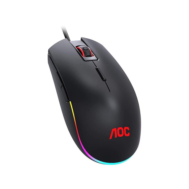 AOC RGB Gaming Mouse, NVIDIA Reflex Analyzer Compatible, Low Input Lag ...