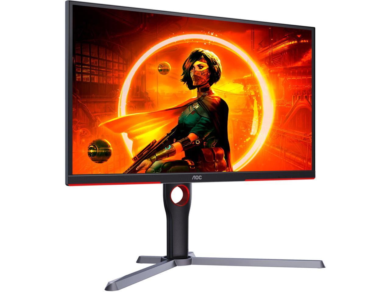 AOC U27G3X 27" Class 4K UHD Gaming LCD Monitor - Black Red - Walmart.com