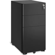 AdirOffice 50-Slot Roll File Cabinet Mobile Files for Large Roll White ...